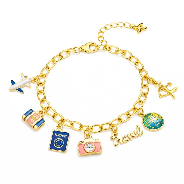 Custom Charm Bracelets | Personalized Logo Jewelry for Brands