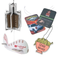 Custom 2D & 3D Paper Car Air Fresheners for Businesses | Promotional
