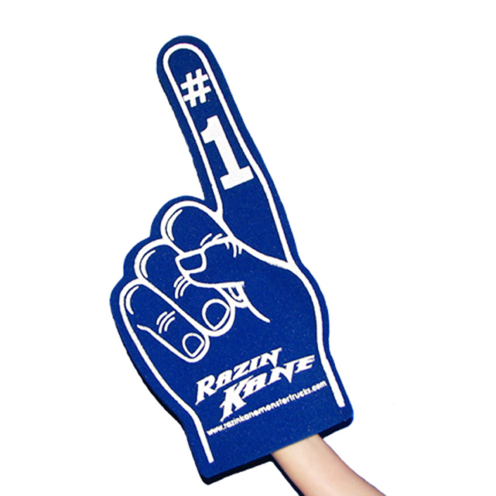 Promotional Cheering Foam Finger & Custom Foam Hands - Jin Sheu ...