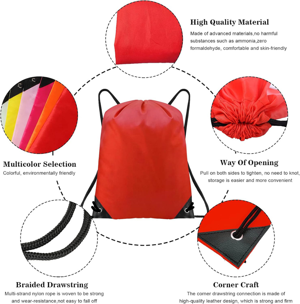 Drawstring Backpacks & Cinch Bags | Cinch Bags Bulk