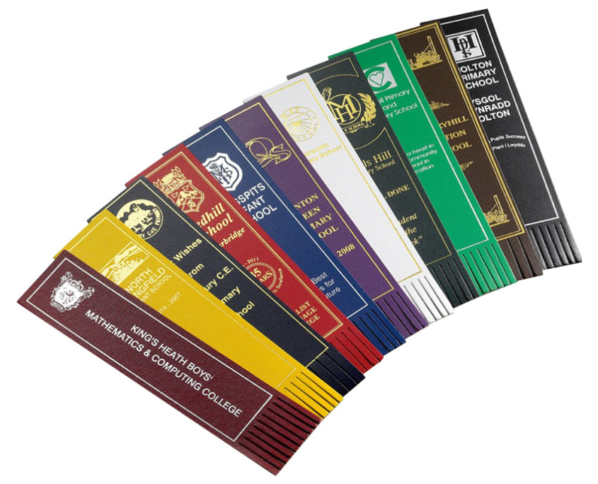 Custom Logo Bonded Leather Bookmarks | Free Tooling Fee | Low MOQ