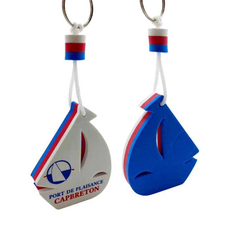custom EVA foam floating keychain with split ring - PromotionalGift4U