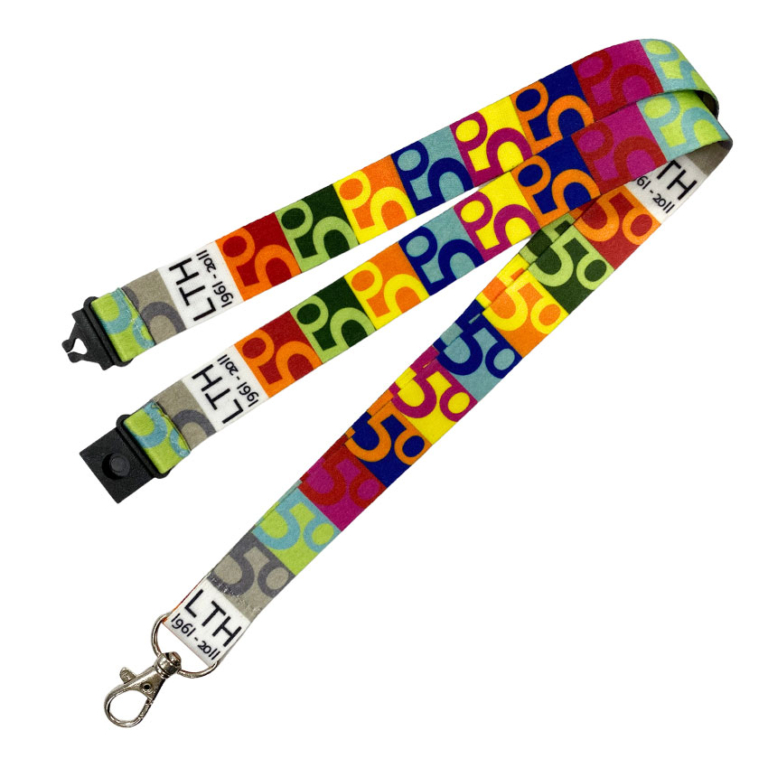 Custom Full Color Dye Sublimation Lanyards | Imprinted Logo | Promo Gift