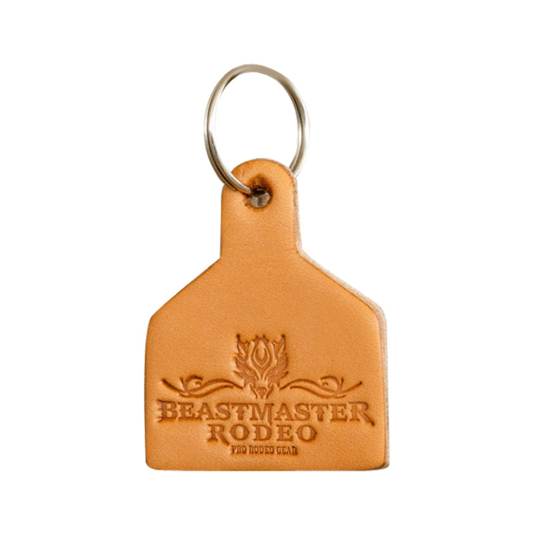 Custom Leather Cow Ear Tags | Western Style Decor Keychains