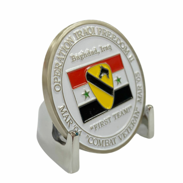 Wholesale Challenge Coin Display Holders | Metal Coin Stands