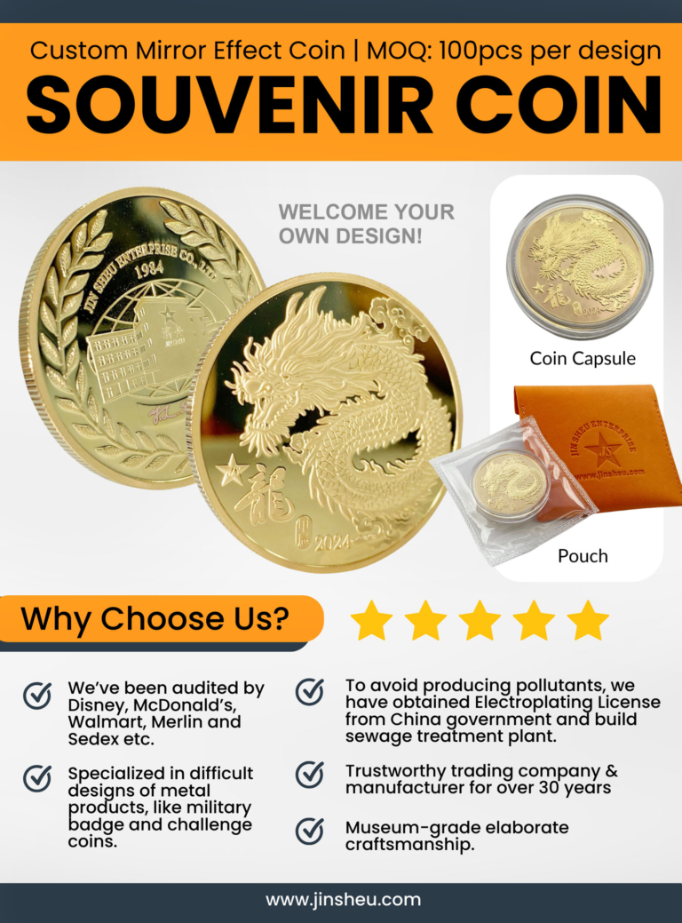 Custom Mirror Proof-like Coins | Souvenir Coin | Metal Coins Manufacturer