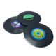 Retro Vinyl Record Coasters | Custom Logo Drink Coasters | Wholesale