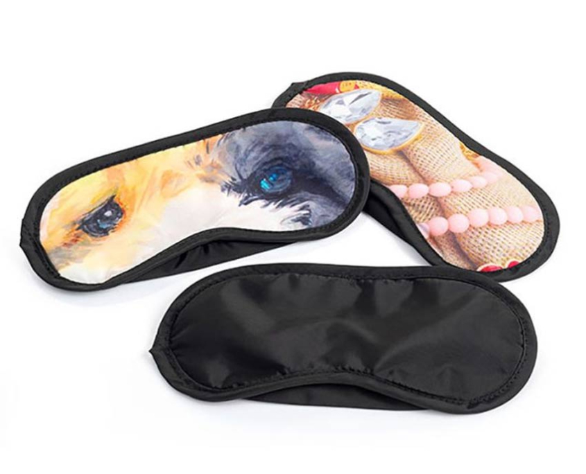 Custom Imprinted Blindfold Sleep Masks | Promotional Gifts | Branded