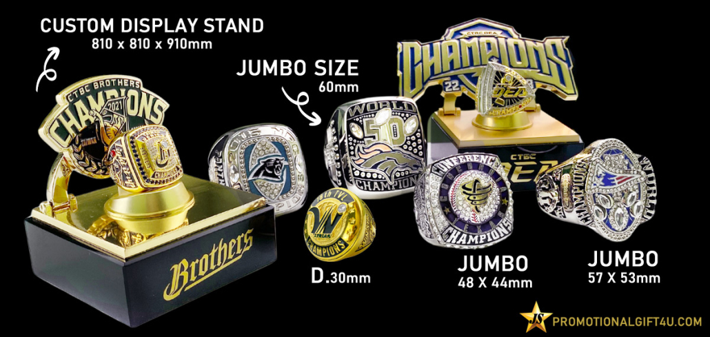 Custom Championship Paperweight Ring