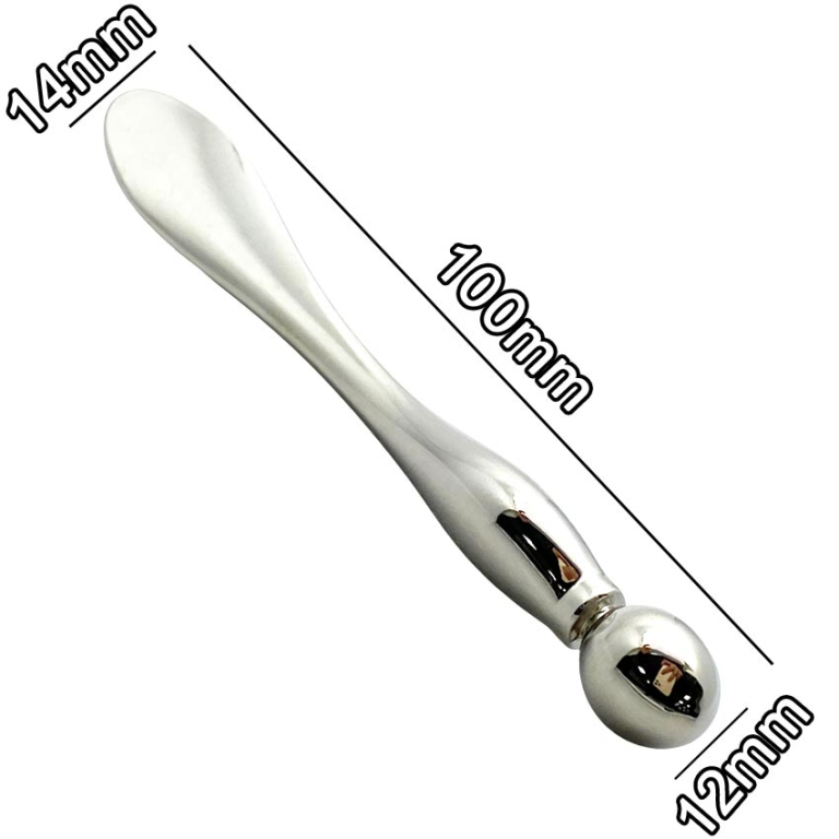 Custom Logo Silver Eye Cream Massage Stick - PromotionalGift4U