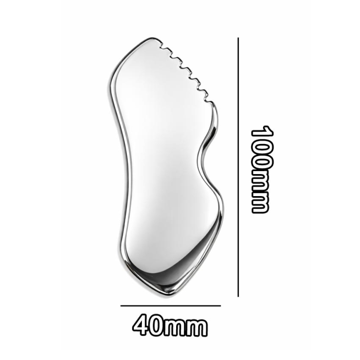 Custom Logo Serrated Massage Shape Gua Sha - PromotionalGift4U